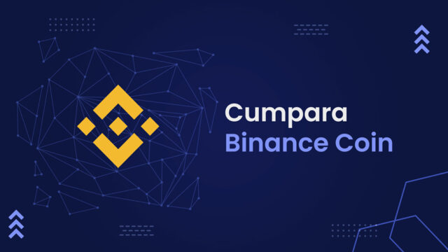 Cumpara Binance Coin platforma trading BNB criptomonda Binance Coin cumpara